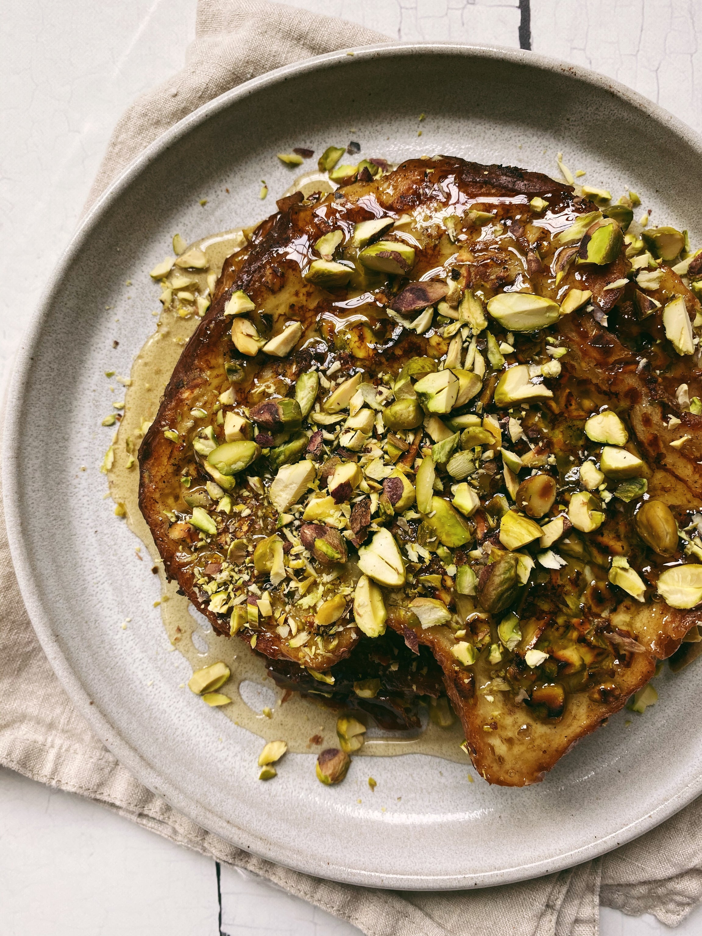 Baklava Inspired French Toast– For The Love of Bread